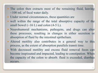 Drugs used in treatment of constipation | PPTX