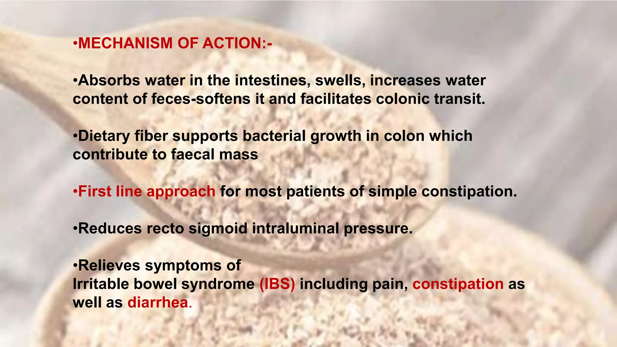 drugs for constipation | PPTX