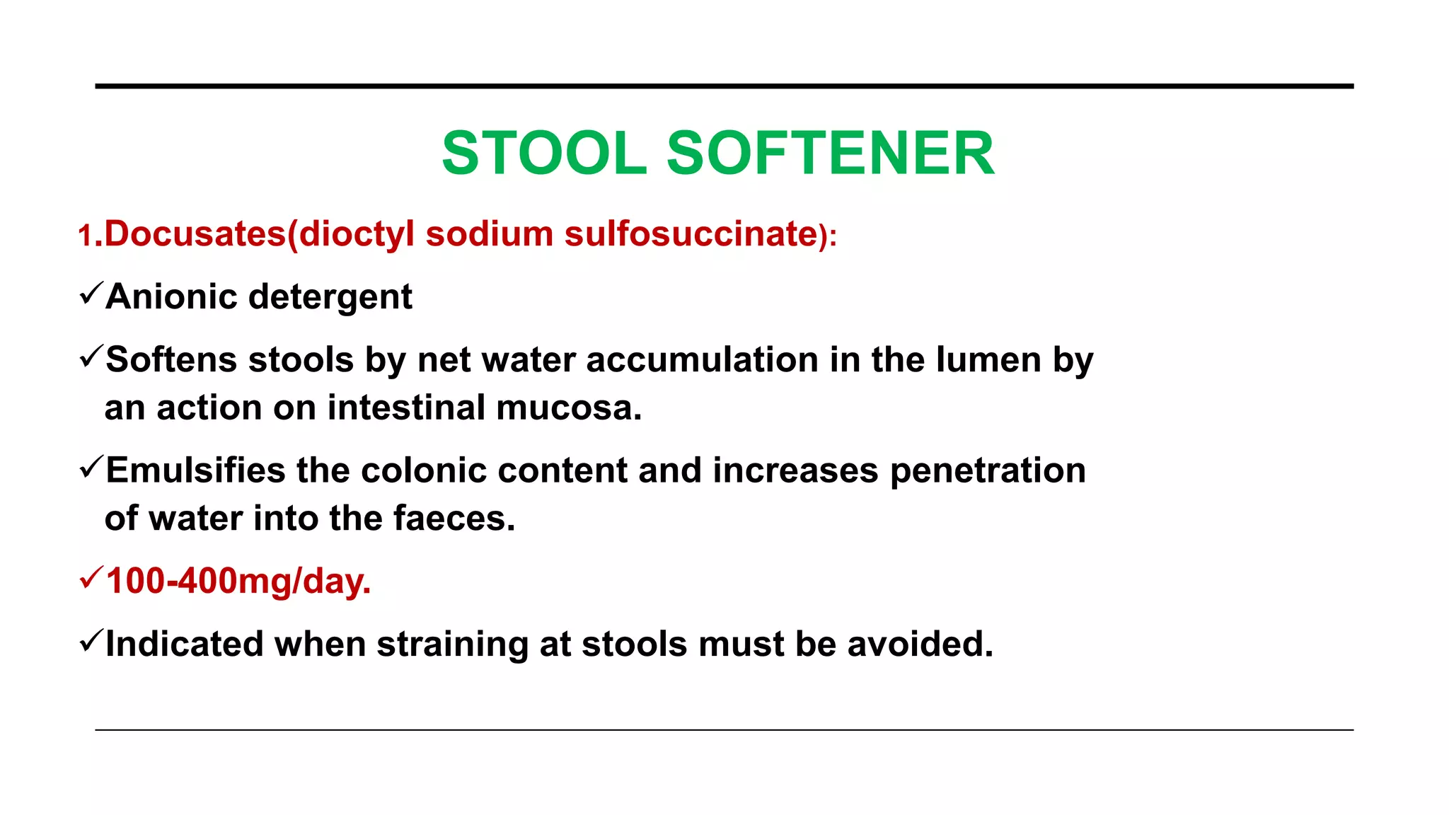 drugs for constipation | PPTX