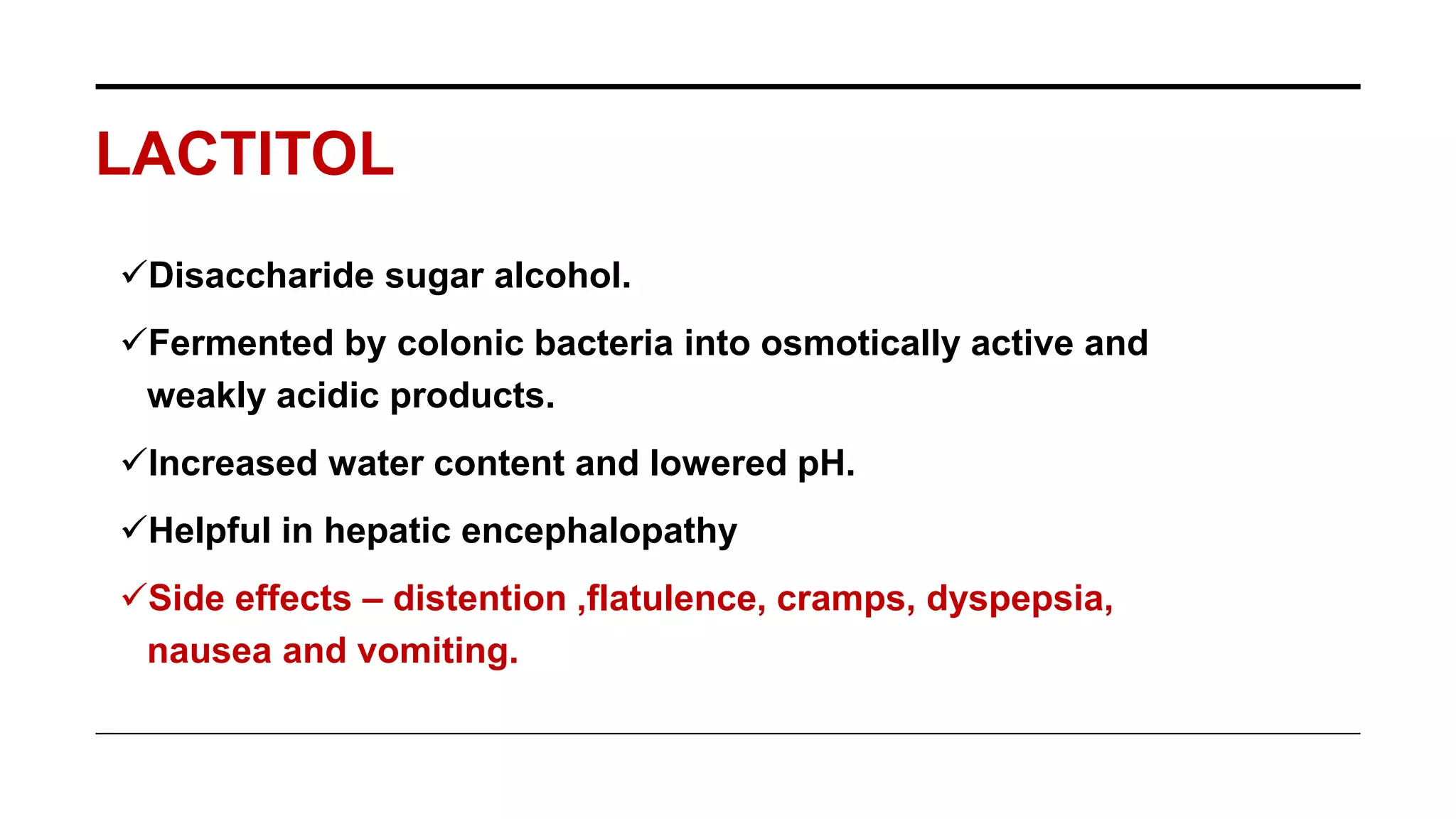 drugs for constipation | PPTX