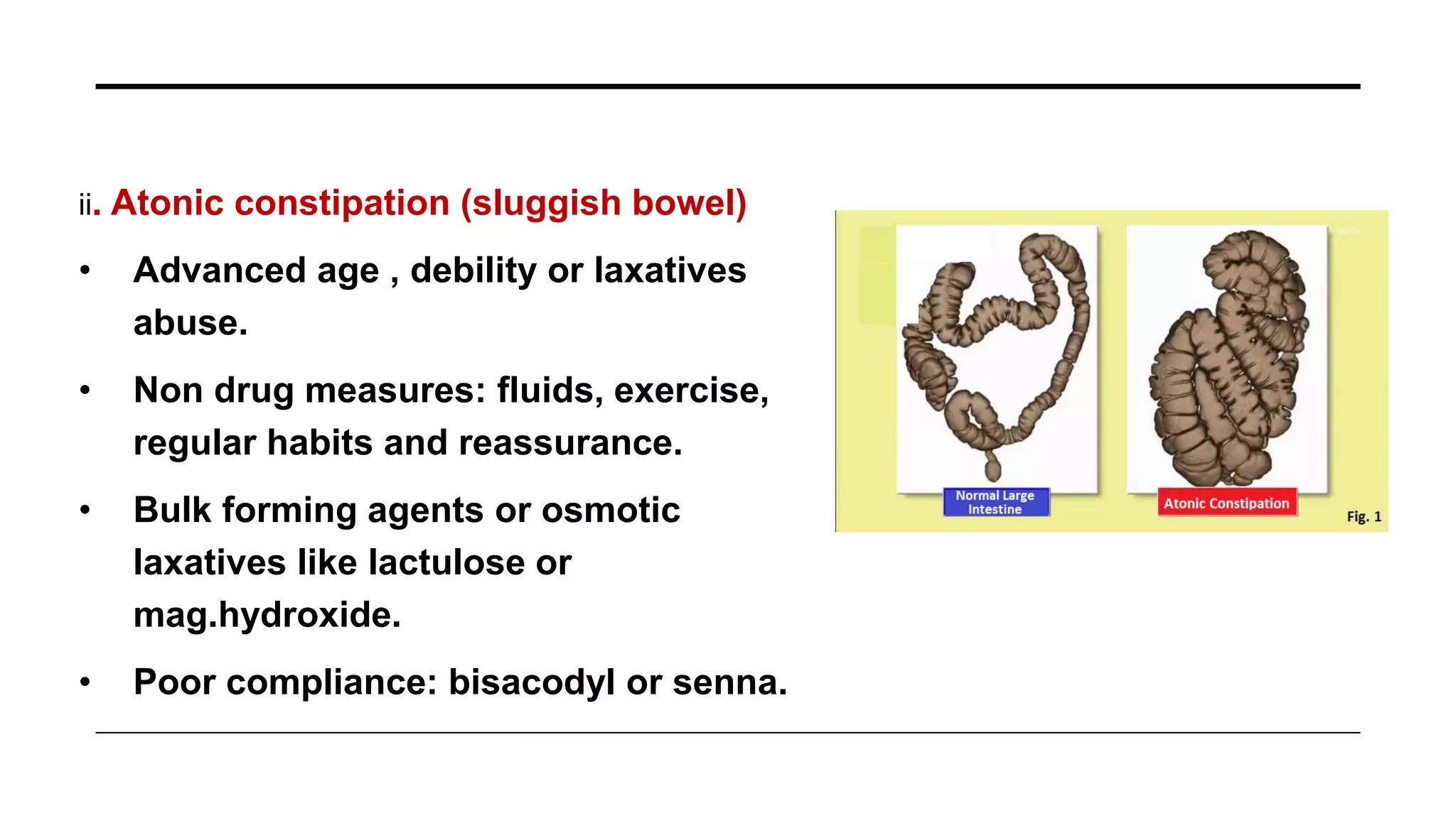 drugs for constipation | PPTX