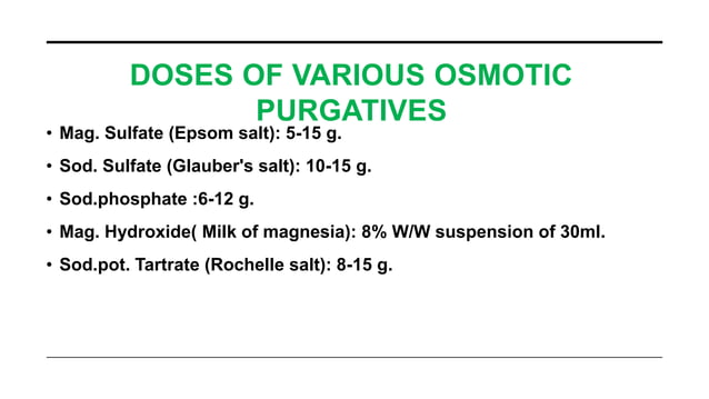 drugs for constipation | PPTX