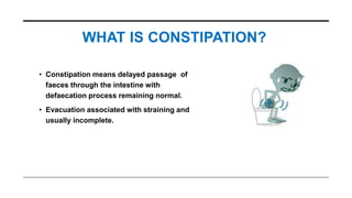 drugs for constipation | PPTX