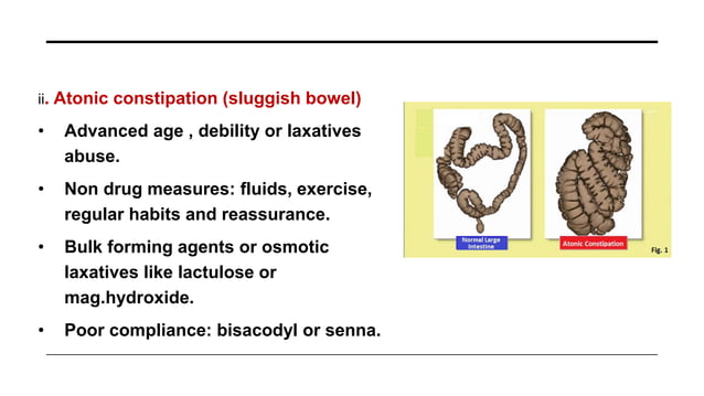 drugs for constipation | PPTX