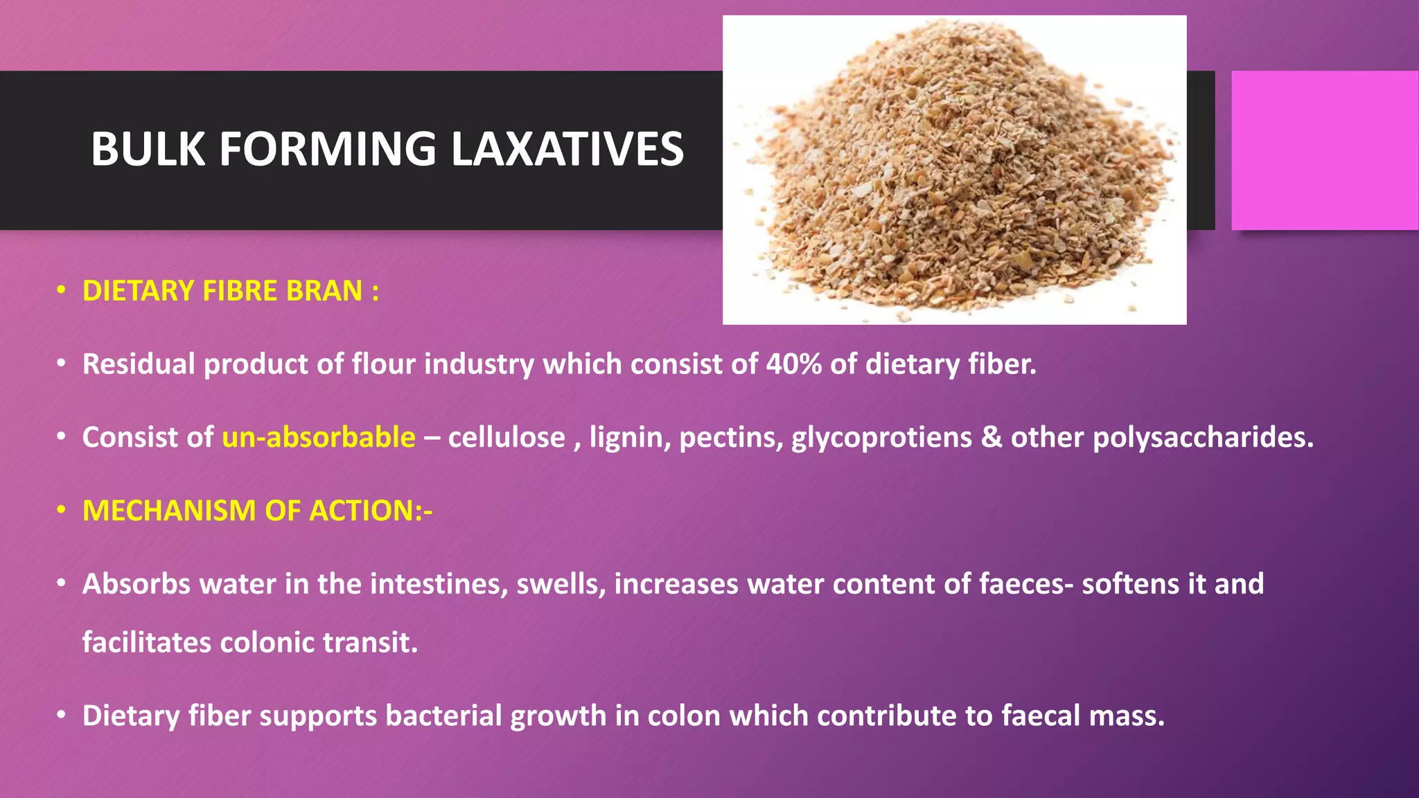 Drugs for constipation and diarrhea | PPTX