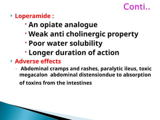Drugs For Constipation and Diarrhoea.pptx