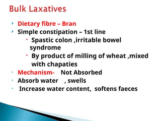 Drugs For Constipation and Diarrhoea.pptx