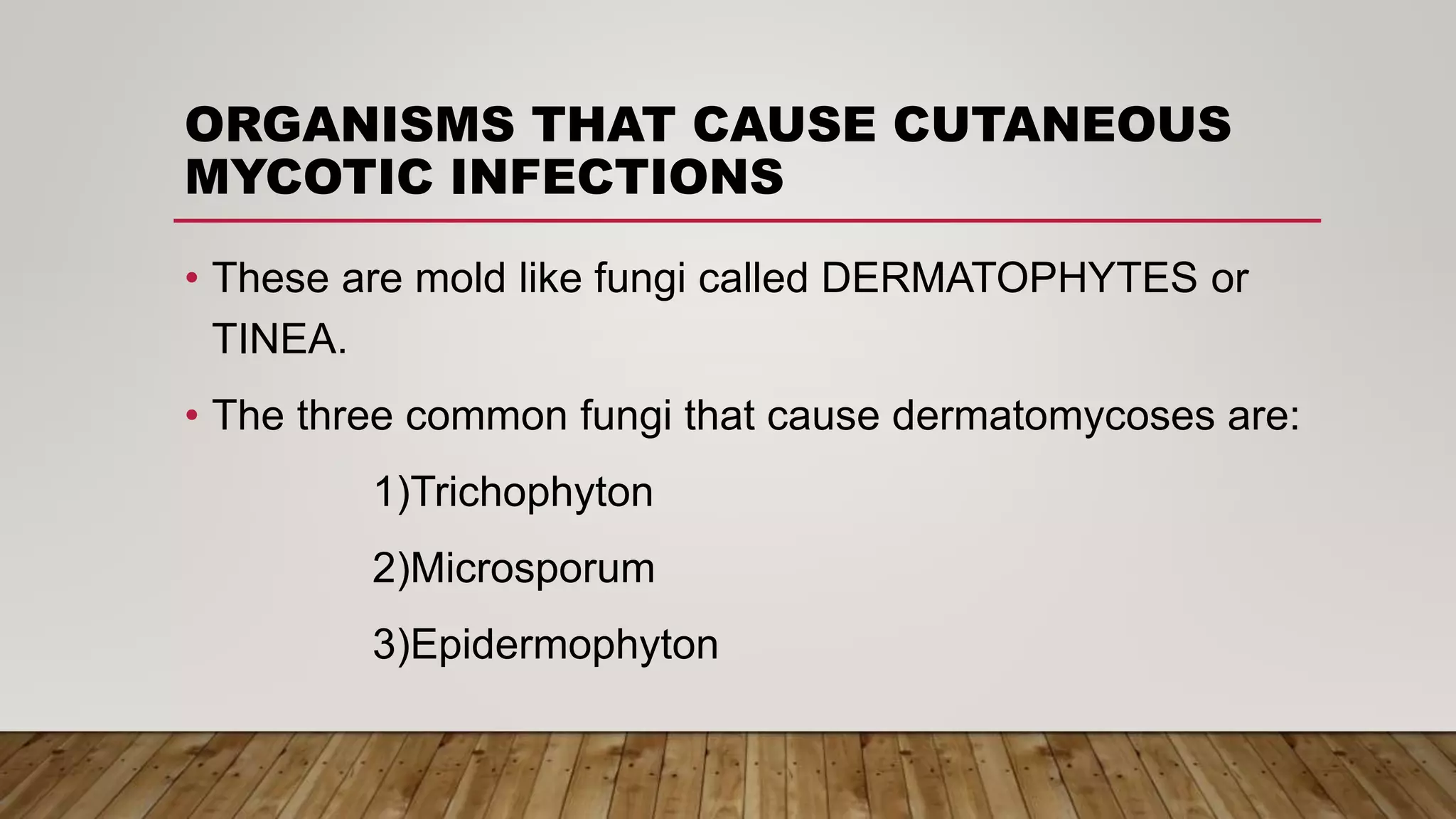 Drugs for cutaneous mycotic infections [autosaved] | PPTX