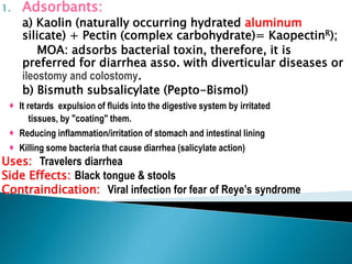 Drugs for Diarrhea and IBS.pptx