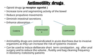 Drugs for Diarrhoea-2 government medical college | PPTX