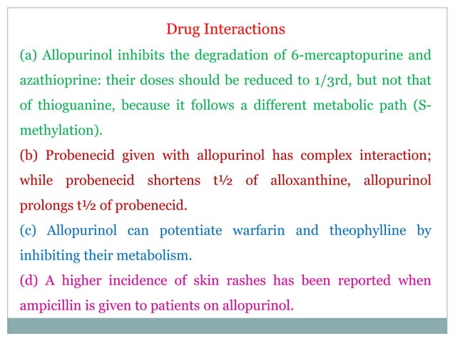 Drugs for Gout ( Acute and Chronic gout) | PPTX