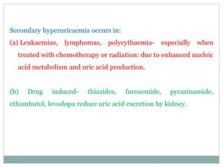 Drugs for Gout ( Acute and Chronic gout) | PPTX