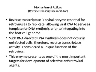 harmacognosy of drugs for HIV explained.pptx