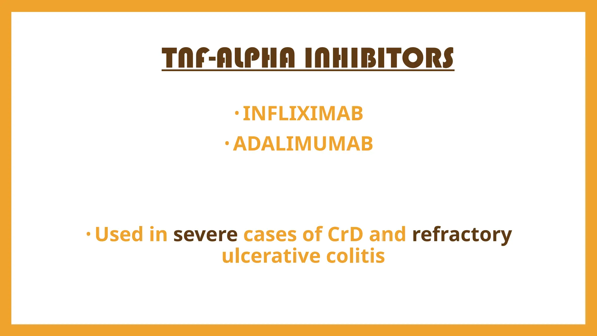 Drugs for Inflammatory Bowel Disease.pptx