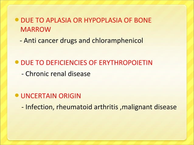 Drugs for iron def anemia | PPT