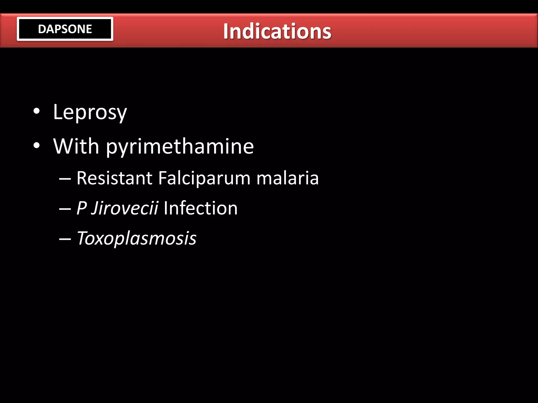 Drugs for leprosy | PDF