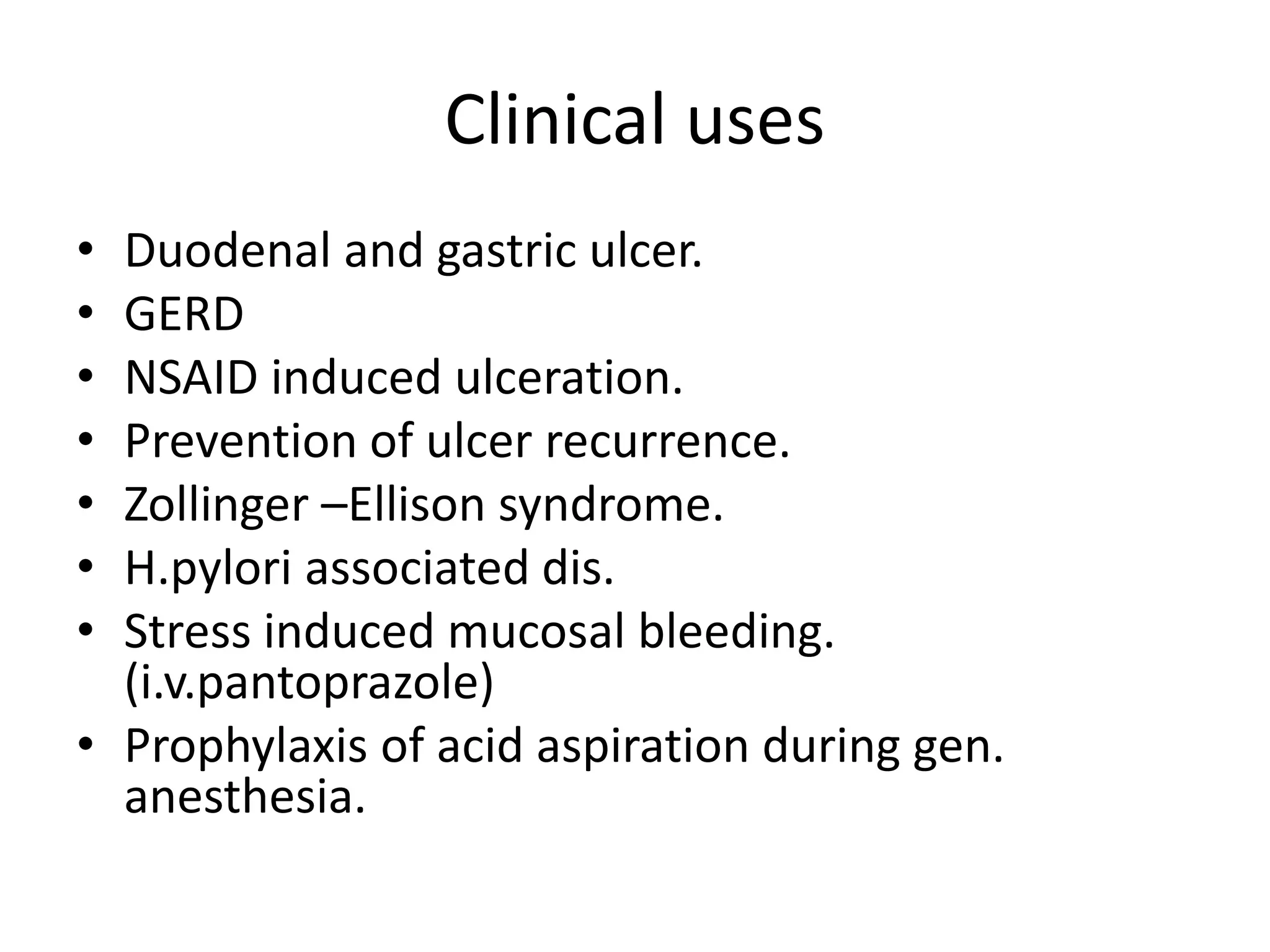 Drugs for peptic ulcer | PPTX