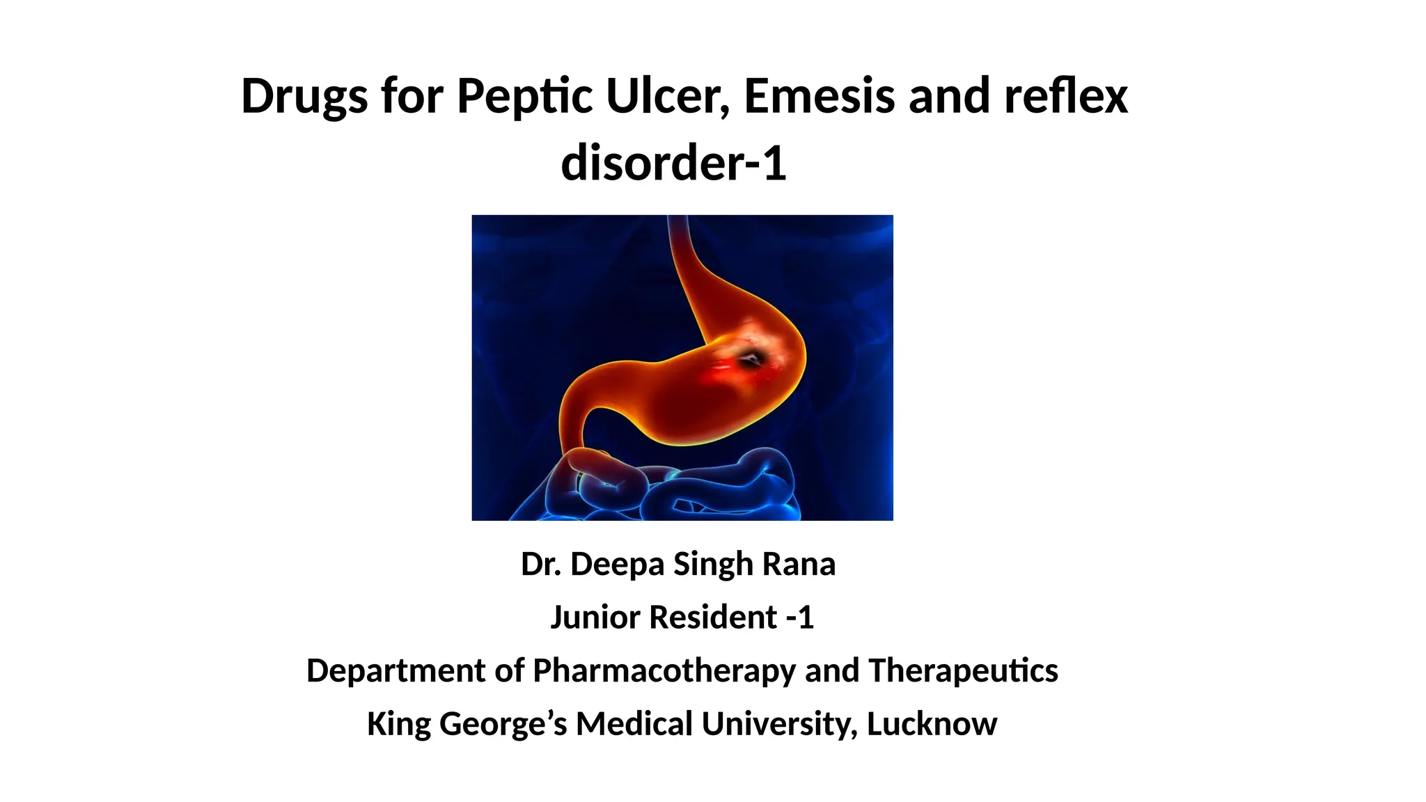 Drugs for Peptic Ulcer - Pathophysiology, Mechanism of action | PPTX