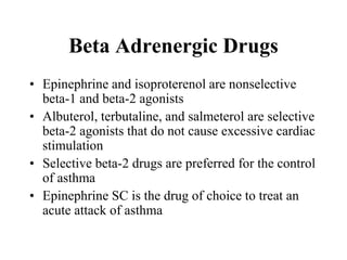 Drugs for the respiratory system | PPT