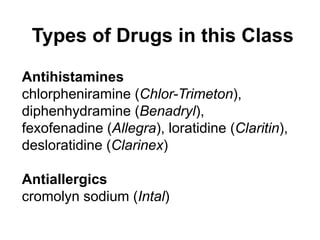 Drugs for the respiratory system | PPT