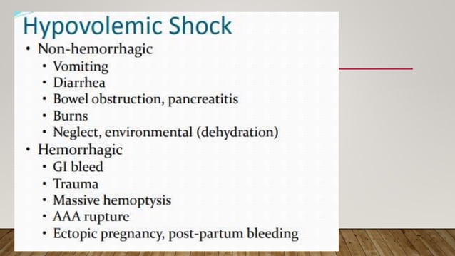 Drugs for treating shock | PPTX | Heart and Cardiovascular Diseases ...