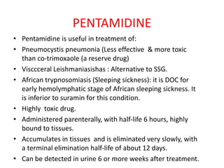 Drugs for treatment of Leishmaniasis.pptx