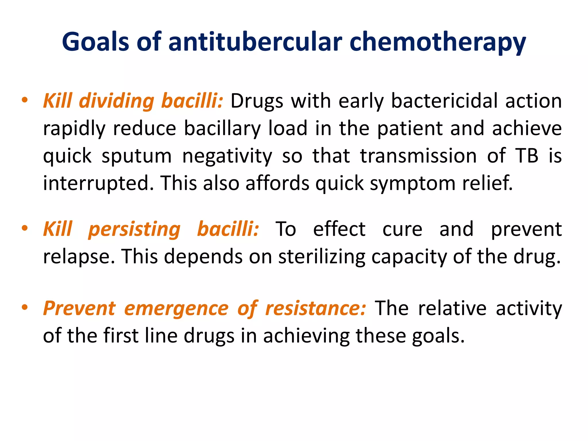 Drugs for tuberculosis | PPTX