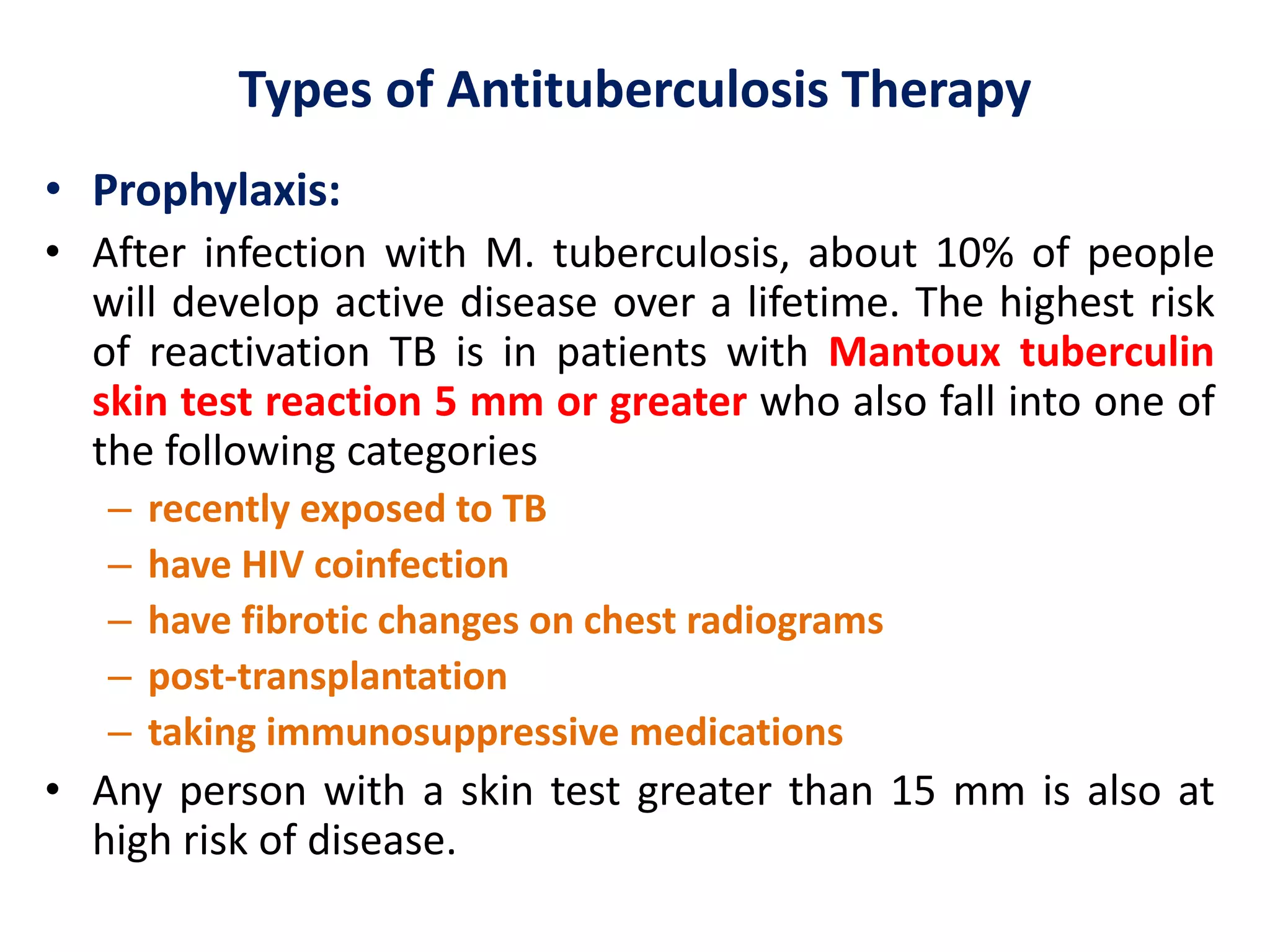 Drugs for tuberculosis | PPTX