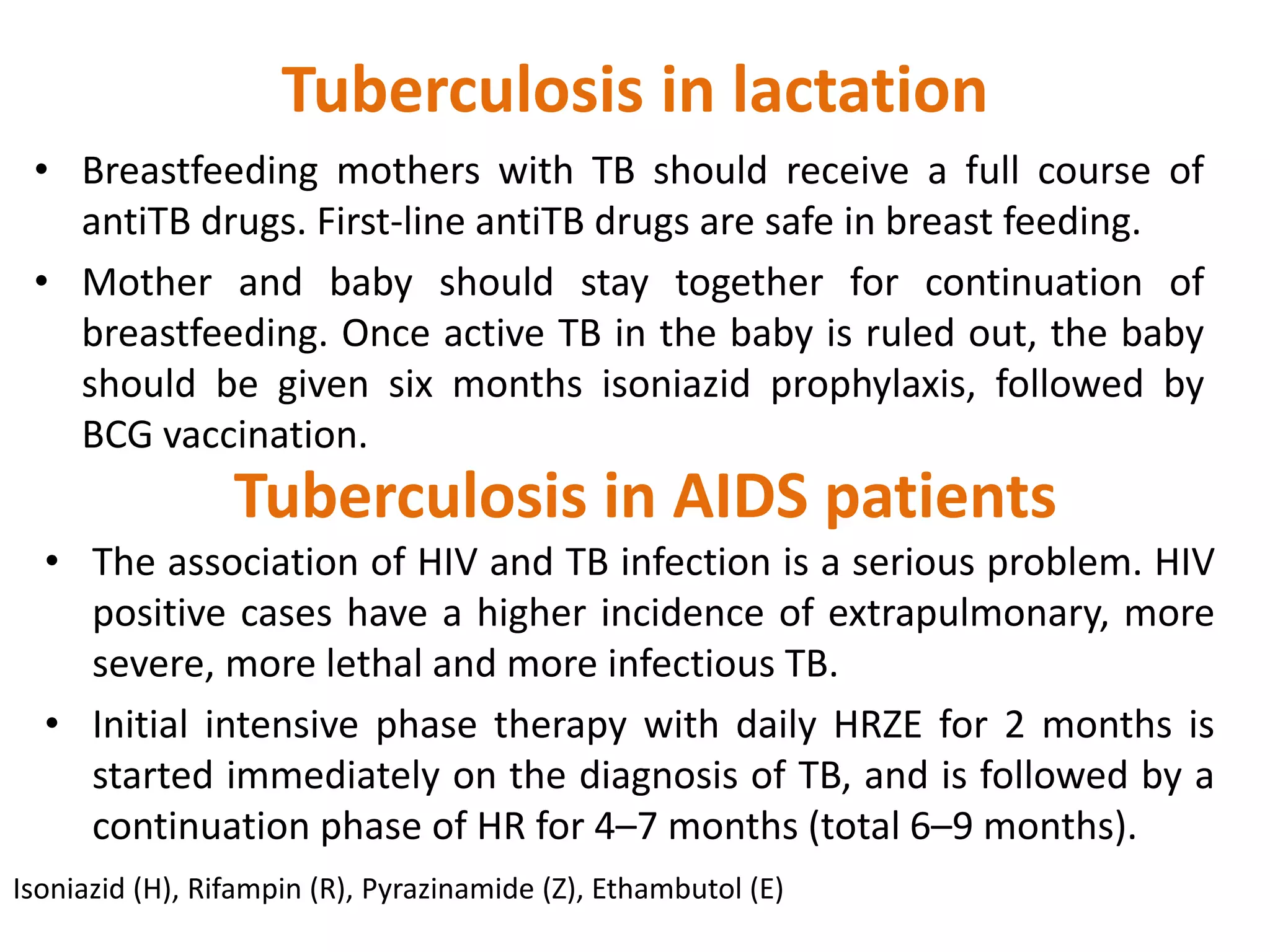 Drugs for tuberculosis | PPTX