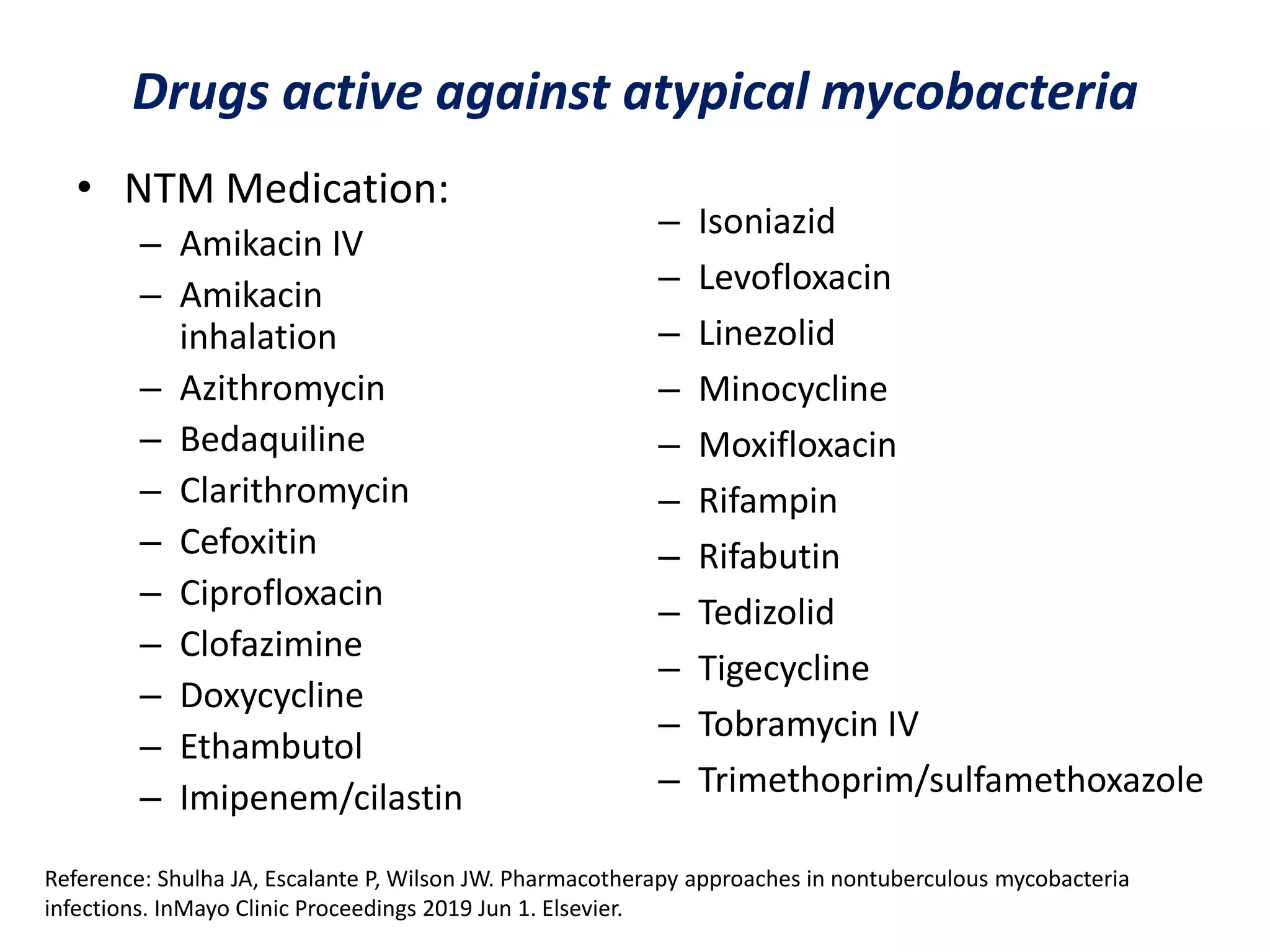 Drugs for MAC | PPTX