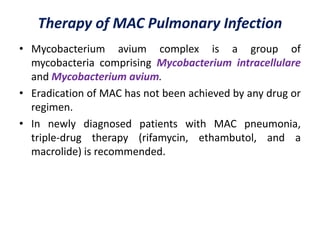 Drugs for MAC | PPTX