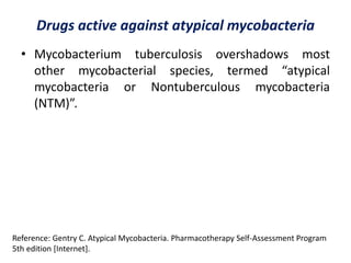 Drugs for MAC | PPTX