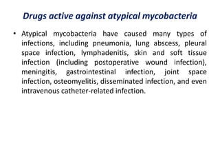 Drugs for MAC | PPTX