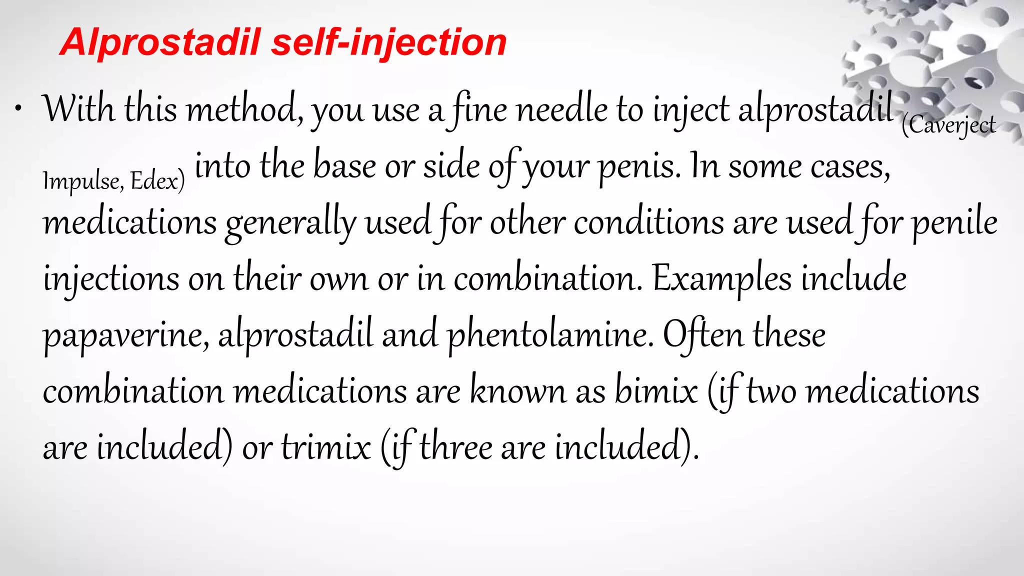 Drugs for Erectile Dysfunction | PPTX