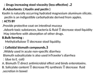 Drugs for vomiting and dairrhea pharmacology.pptx