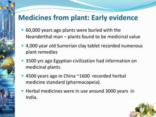 Drugs from Plants : Extraction, Purification & Analysis. | PPTX