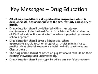 Drugs Guidance For Schools | PPTX