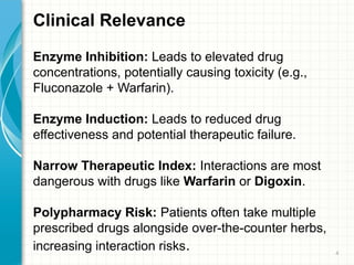 Drugs Herbs Interactions in commonly used herbs .pptx