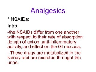 Drugs in dentistry | PPTX