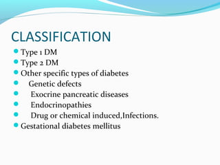 Drugs in diabetes | PPT
