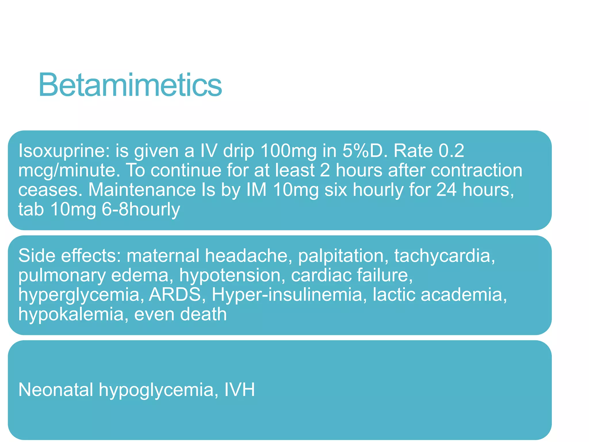 Drugs in obstetrics | PPTX