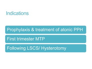 Drugs in obstetrics | PPTX