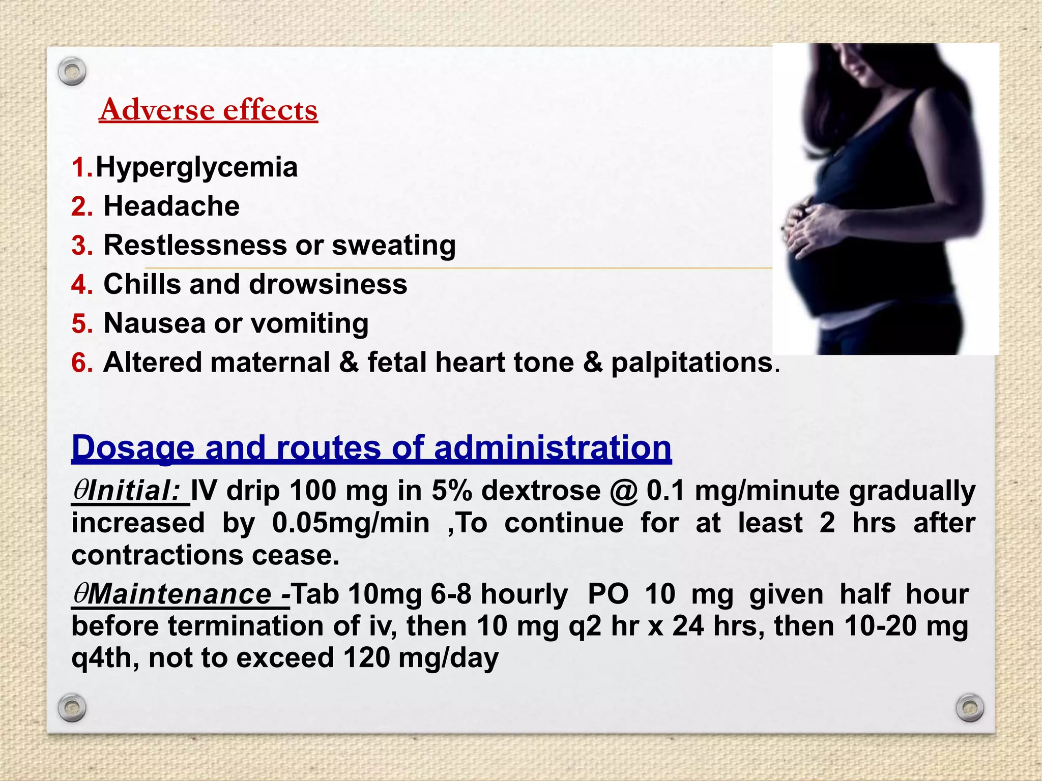 Drugs in obstetrics | PPTX