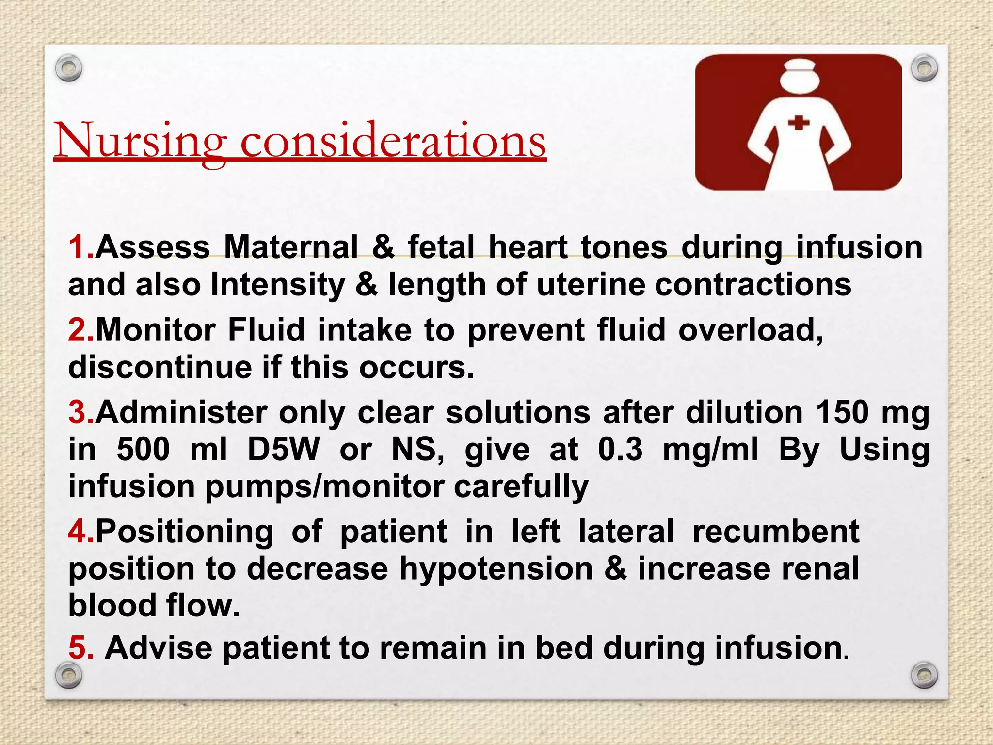 Drugs in obstetrics | PPTX