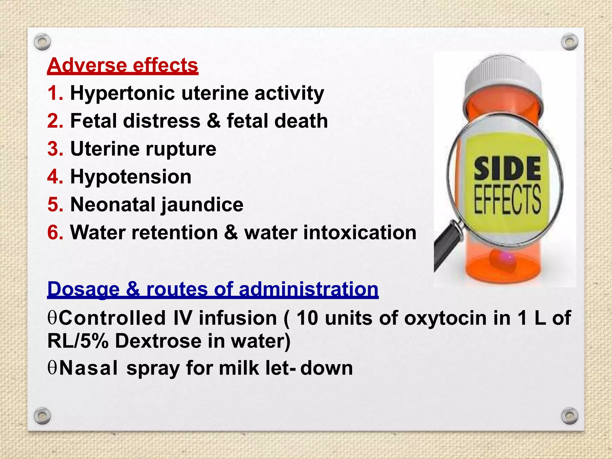 Drugs in obstetrics | PPTX