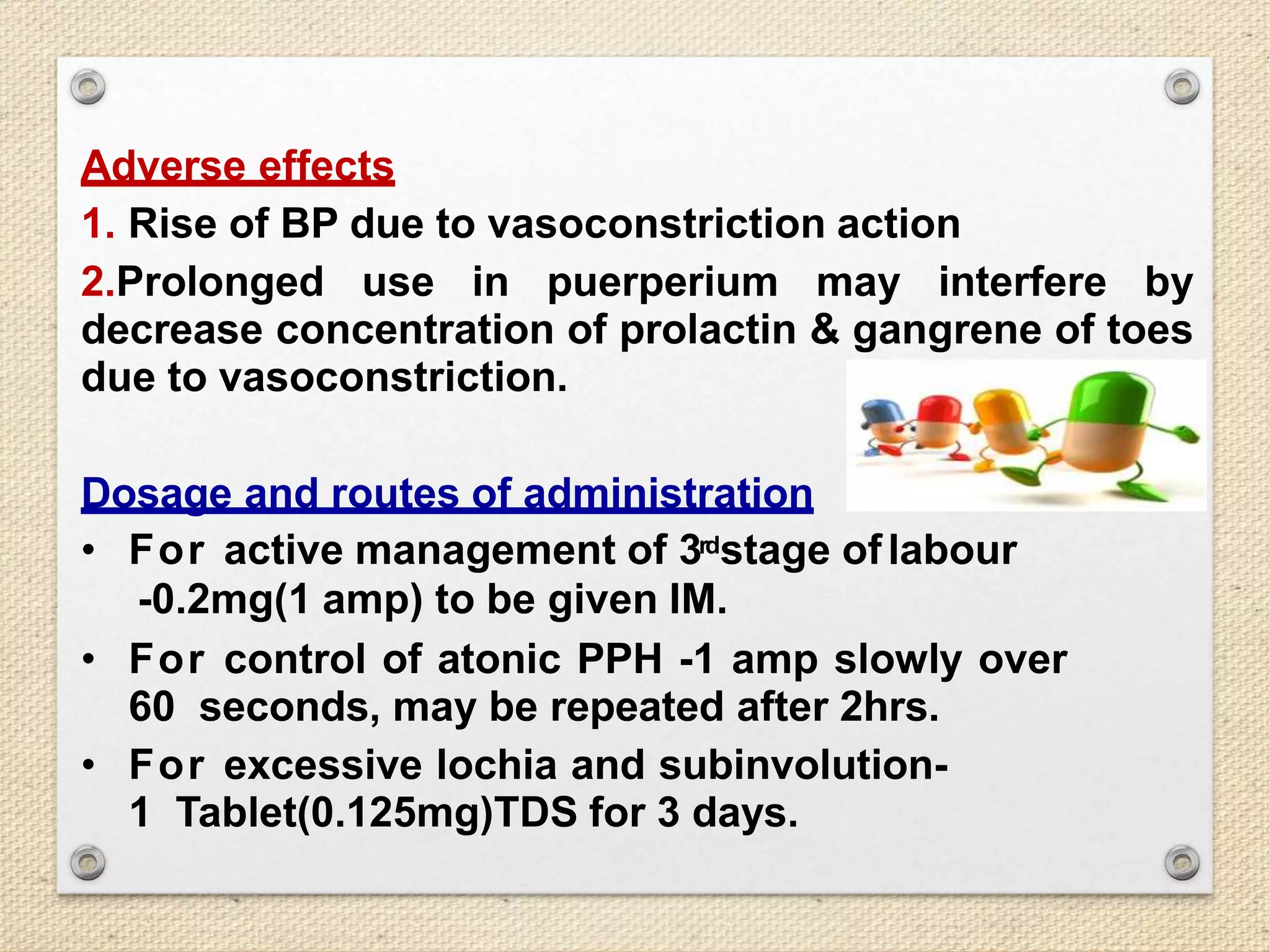 Drugs in obstetrics | PPTX