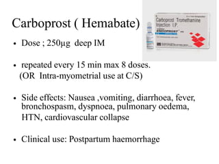 Drugs in obstetrics.pdf ‘’……………………………….. | PDF
