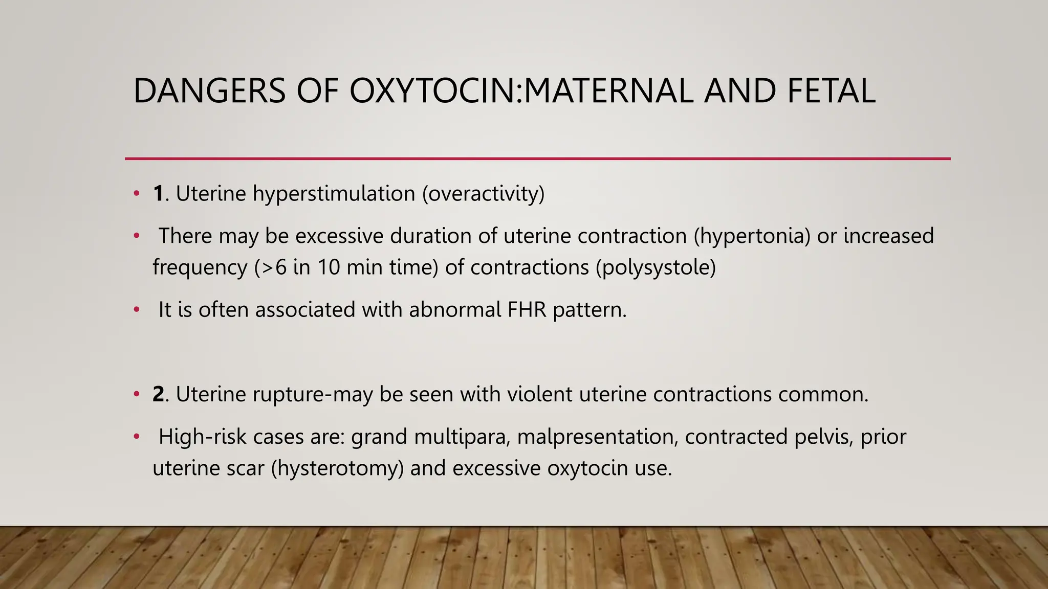 important drugs in obstetrics and gynaecology | PPTX