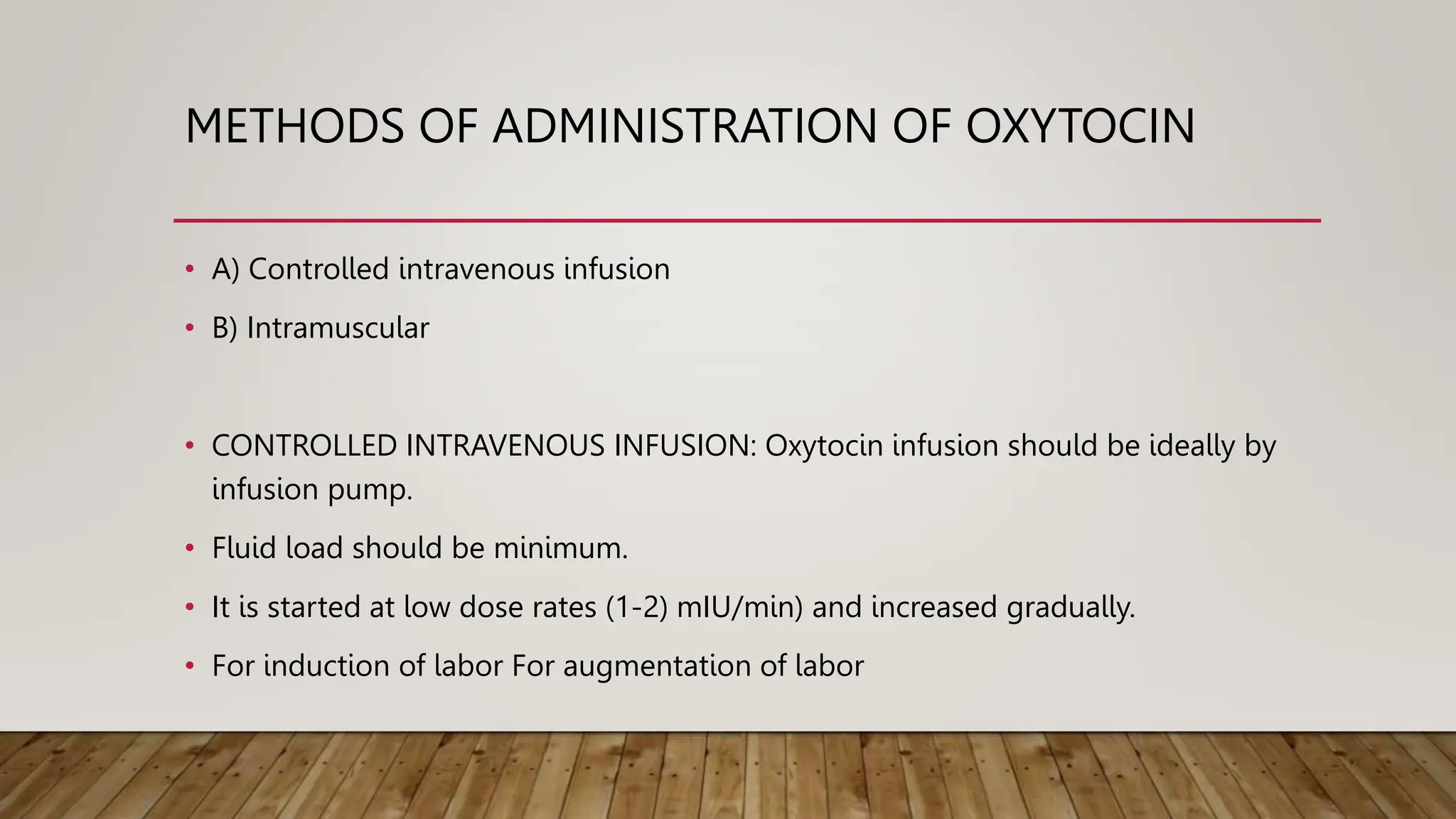 important drugs in obstetrics and gynaecology | PPTX