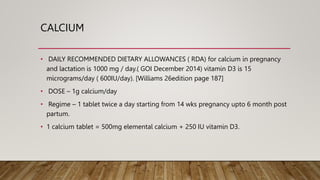 important drugs in obstetrics and gynaecology | PPTX